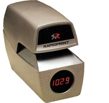 Time Clock Outlet - 5650 Purple Ink Ribbon Rapidprint/Widmer Ribbon Q: 12